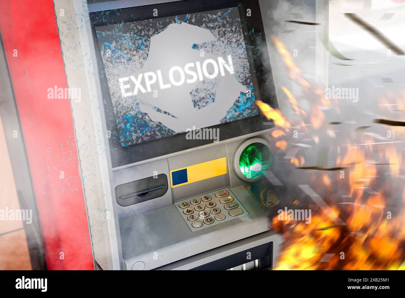 2024 in flames hi-res stock photography and images - Alamy