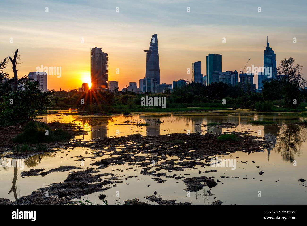 The City of Saigon or Ho Chi Minh in Vietnam Stock Photo - Alamy