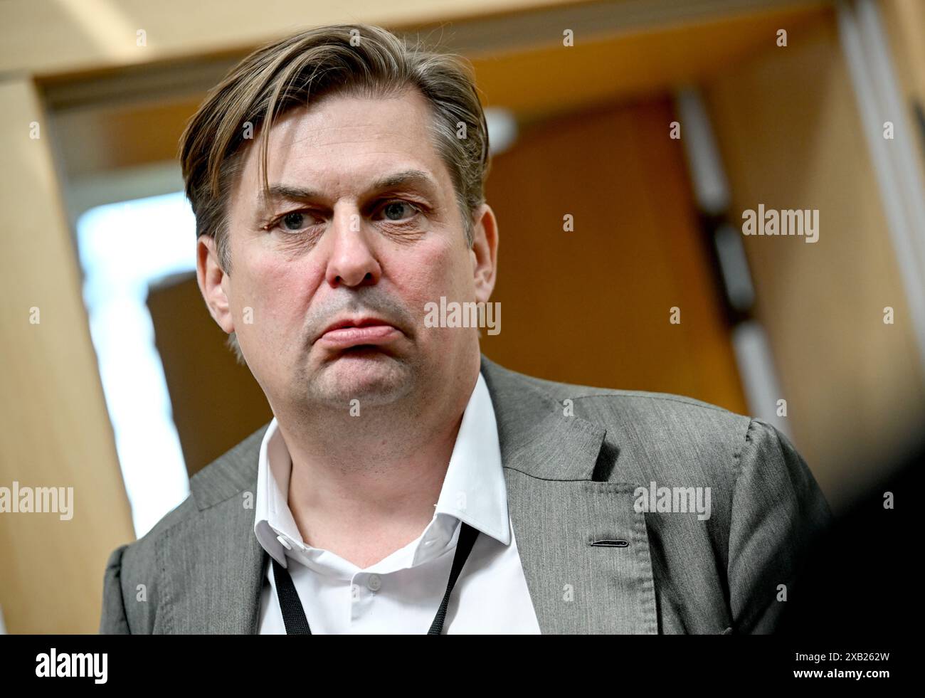 Berlin, Germany. 10th June, 2024. Maximilian Krah, AfD lead candidate ...