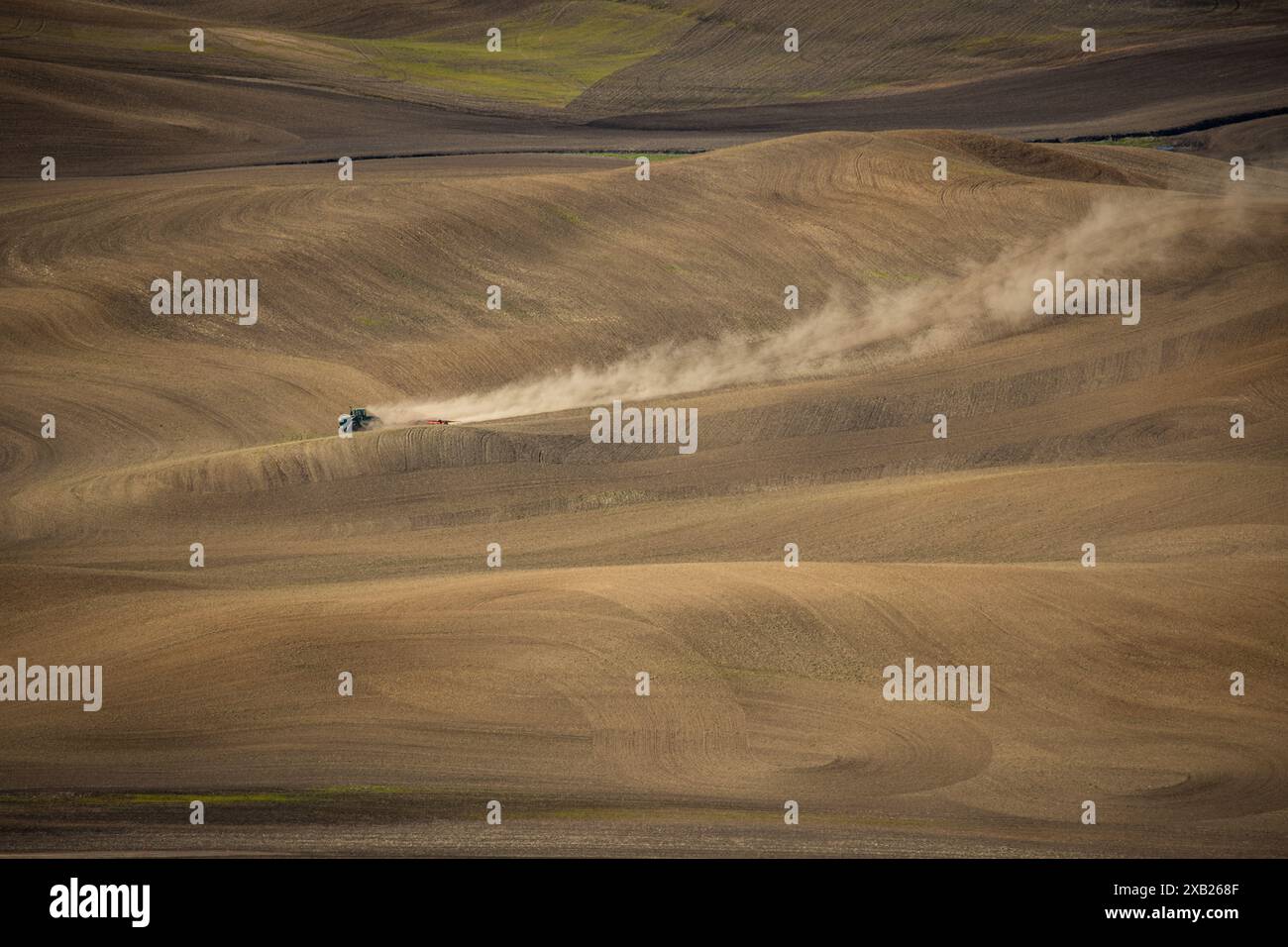Farm Land Art of Whitman County Washington Stock Photo - Alamy