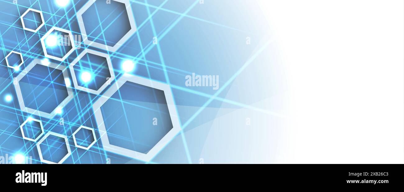 Abstract Computer technology background. network visual connection ...