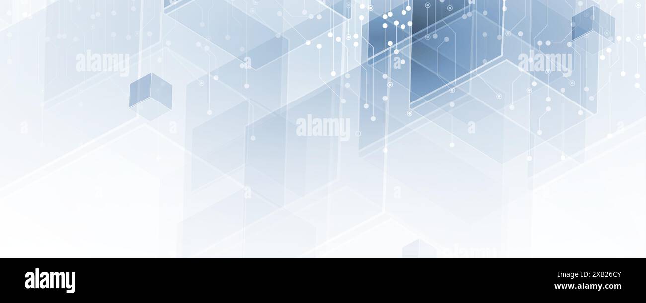 Abstract Computer technology background. network visual connection ...