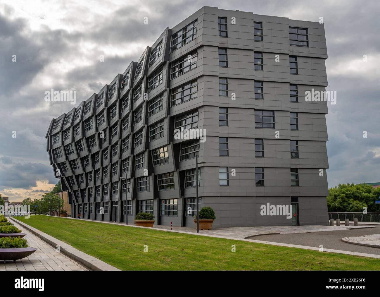 Almere, The Netherlands, 09.06.2024, The Wave residential complex in ...