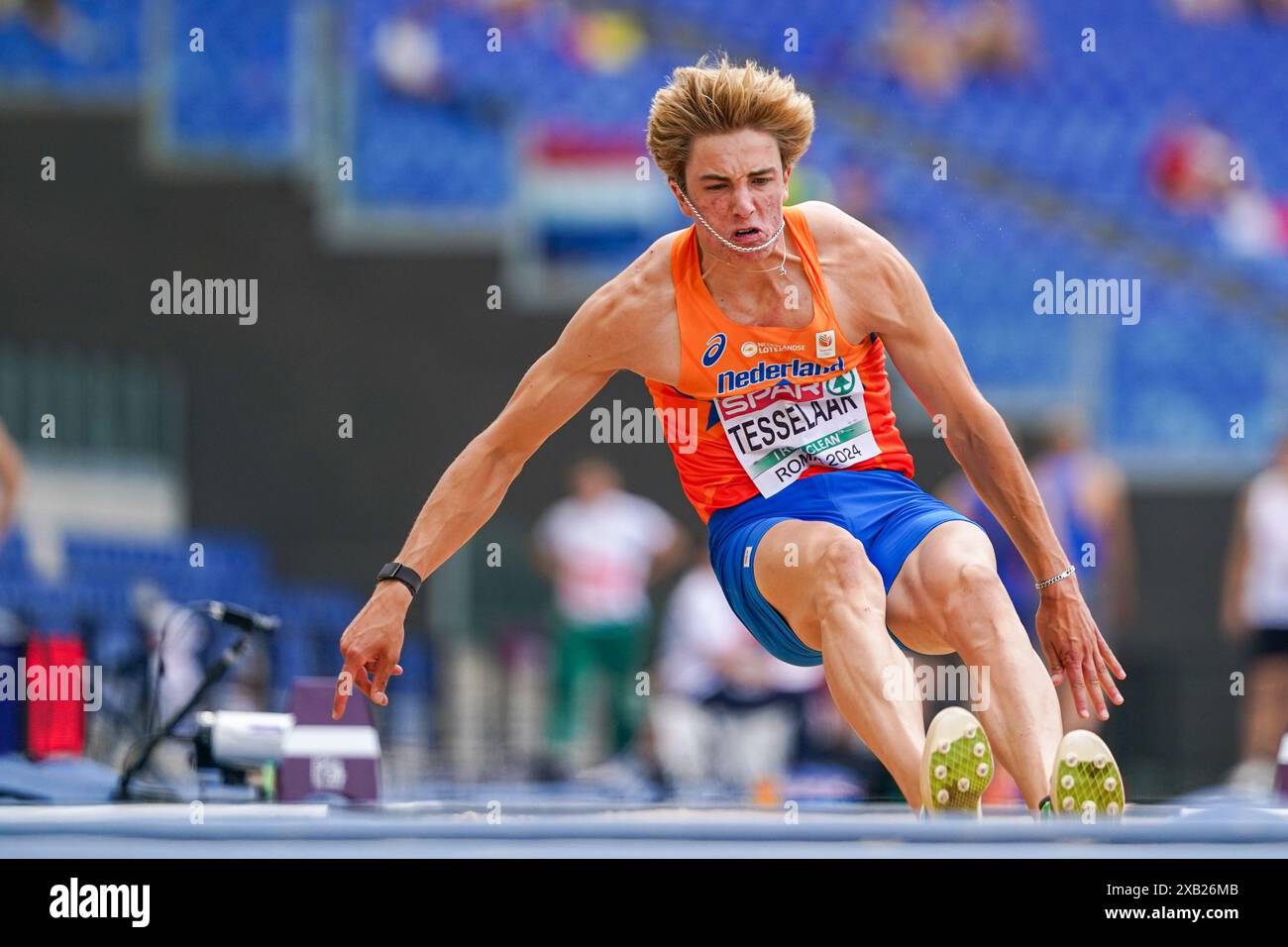 ROME, ITALY - JUNE 10: Jeff Tesselaar of Netherlands competing in the ...