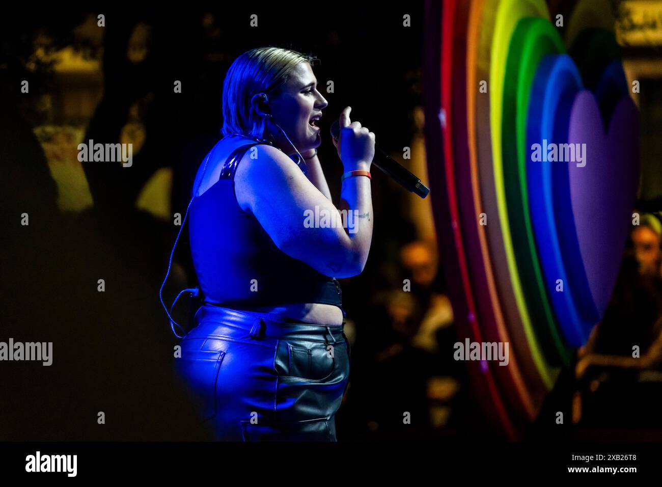 BigMama at the Genoa Pride Village, The rapper, in concert at the ...