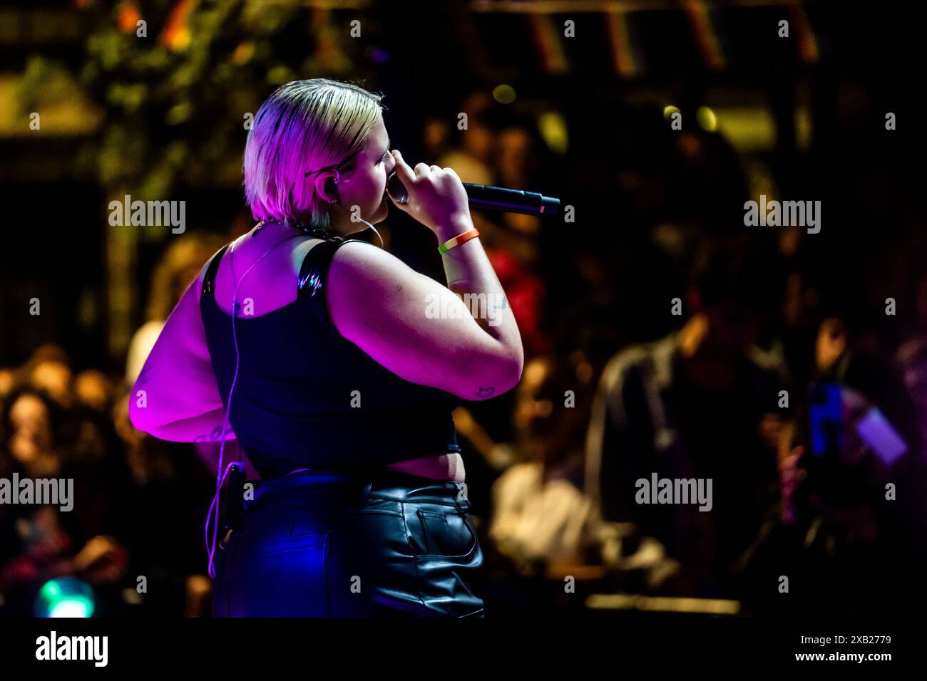 Genoa, . 07th June, 2024. BigMama at the Genoa Pride Village, The ...