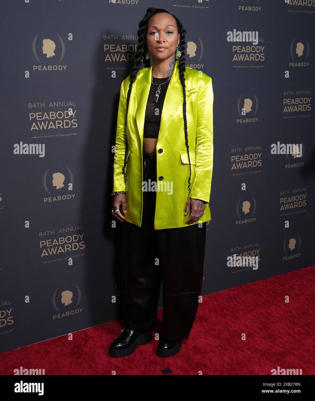 Kali Reis arrives at the 84th Annual Peabody Awards held at the Beverly ...