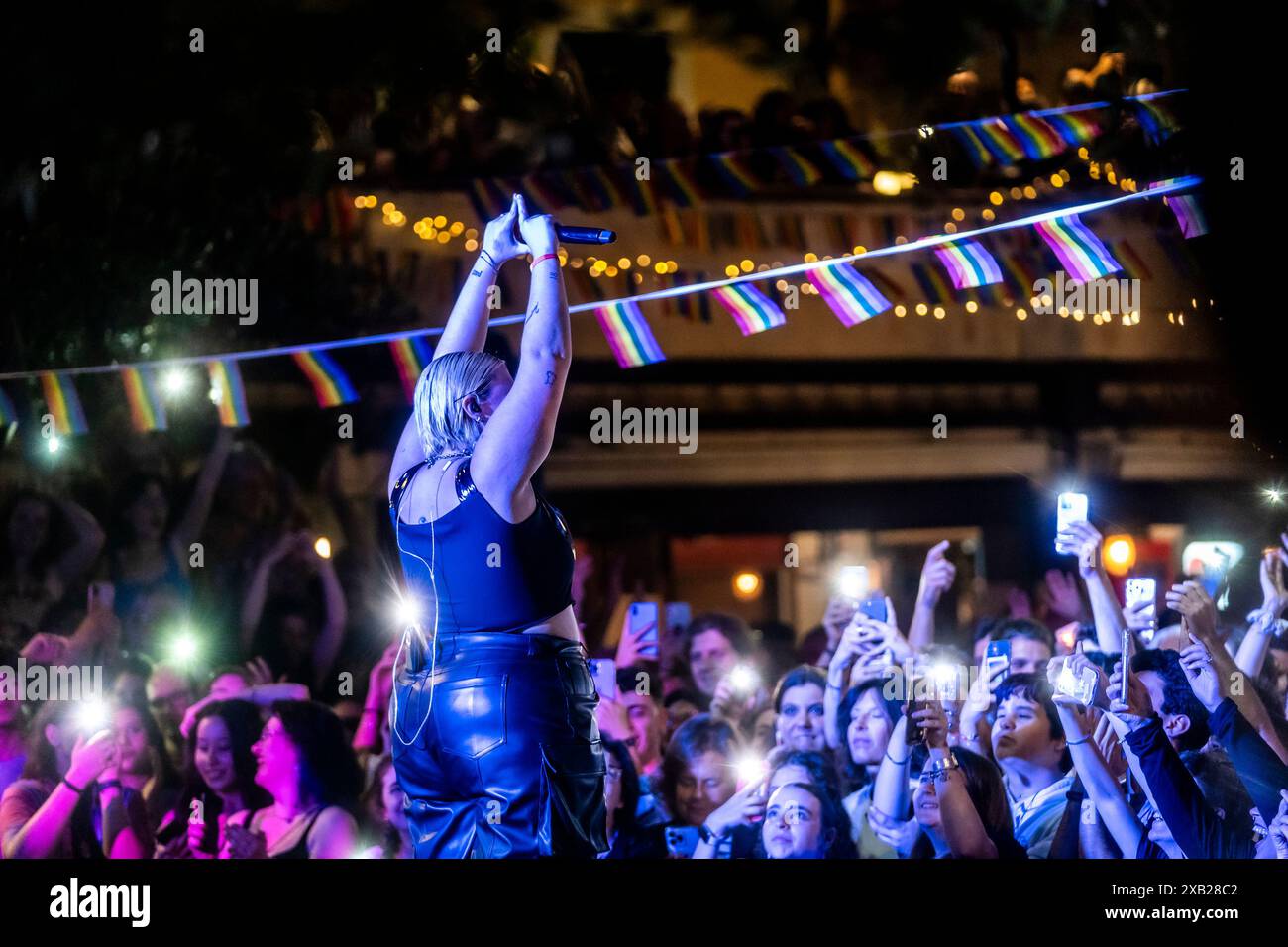 Genoa, . 07th June, 2024. BigMama at the Genoa Pride Village, The ...