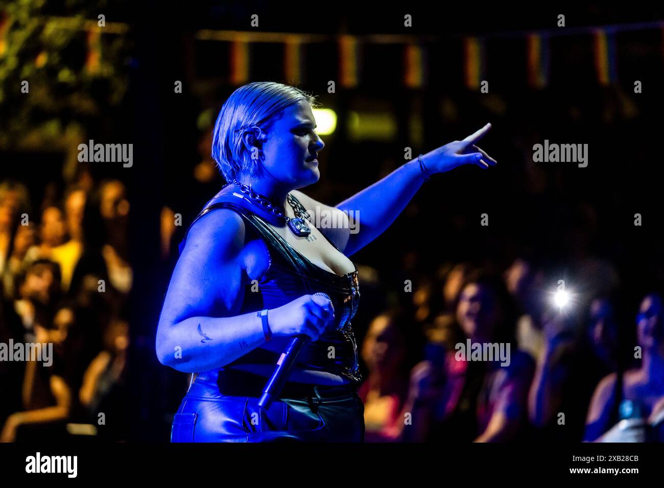Genoa, . 07th June, 2024. BigMama at the Genoa Pride Village, The ...