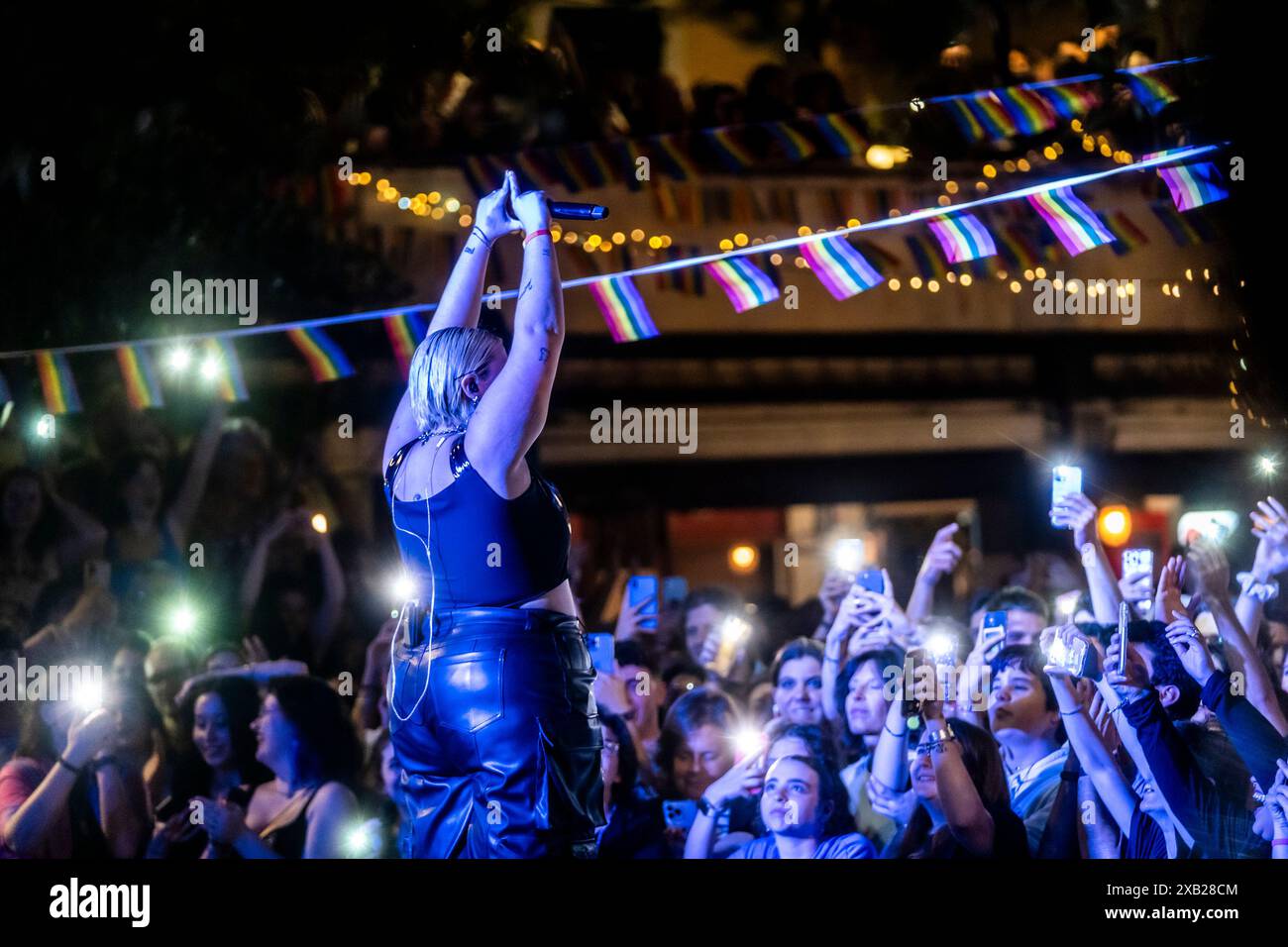 Genoa, . 07th June, 2024. BigMama at the Genoa Pride Village, The ...