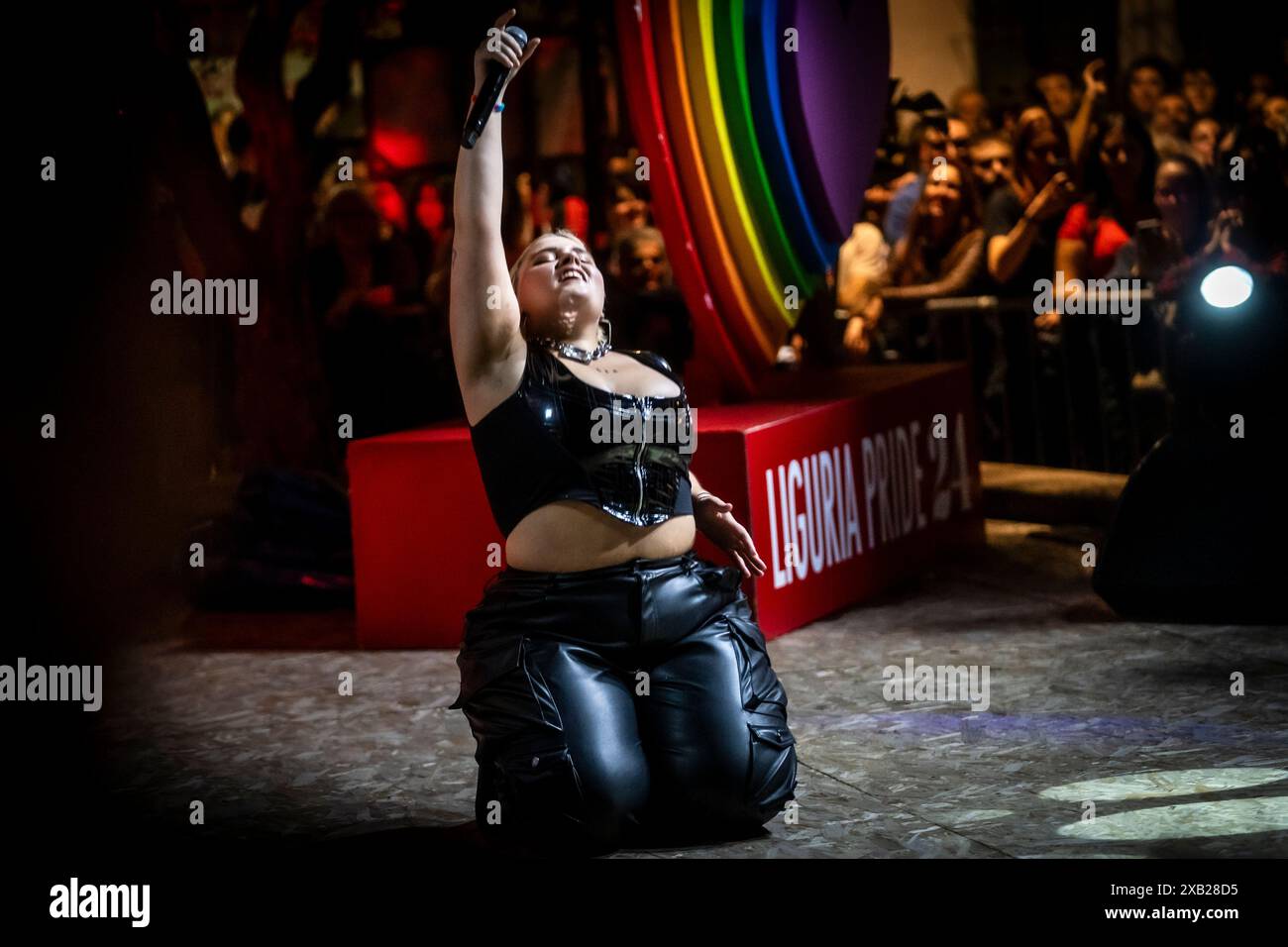Genoa, . 07th June, 2024. BigMama at the Genoa Pride Village, The ...