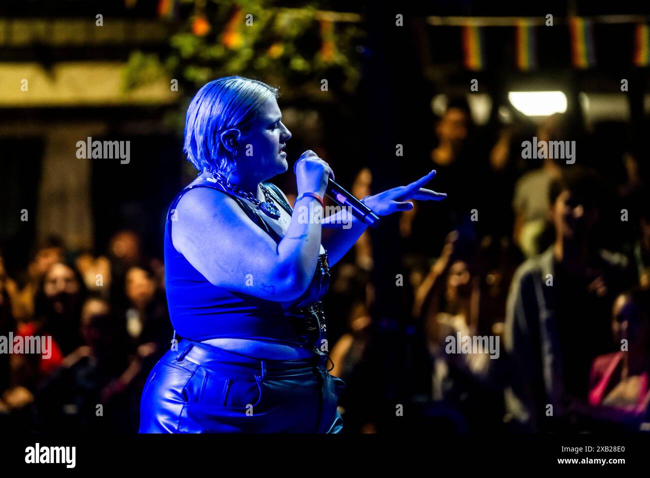 Genoa, . 07th June, 2024. BigMama at the Genoa Pride Village, The ...