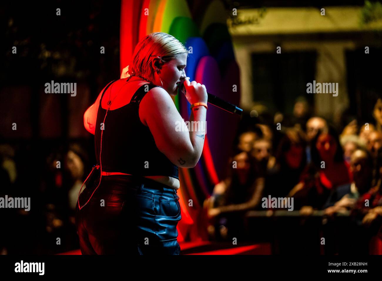 Genoa, . 07th June, 2024. BigMama at the Genoa Pride Village, The ...