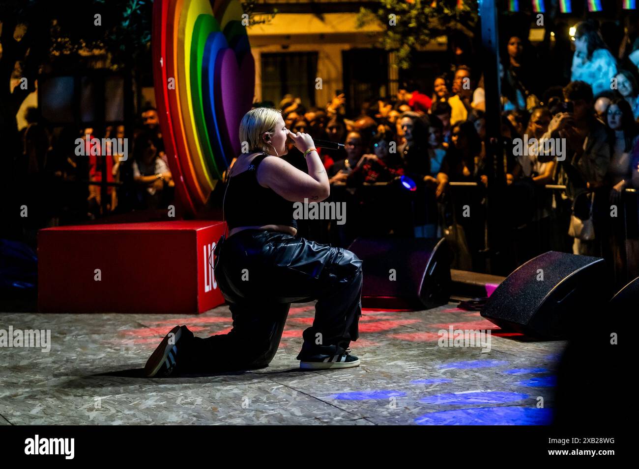 Genoa, . 07th June, 2024. BigMama at the Genoa Pride Village, The ...