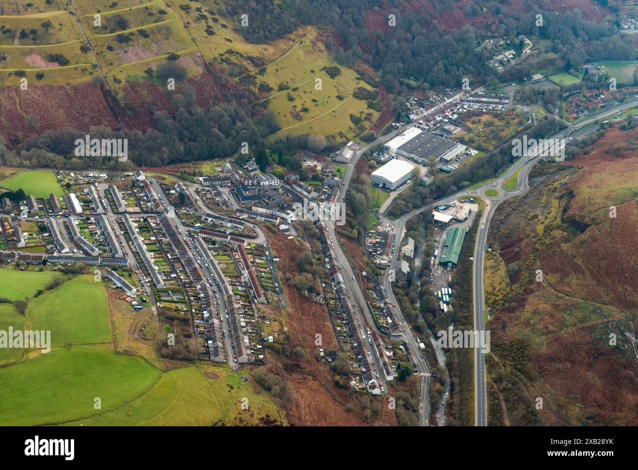 Wattstown hi-res stock photography and images - Alamy