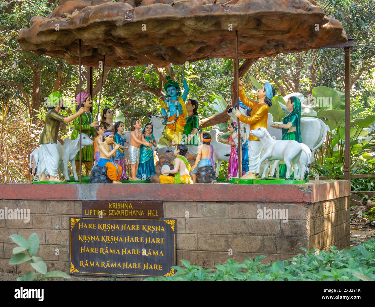 01 26 2024 Replica of Original Govardhan Hill Mathura Govardhan Eco ...