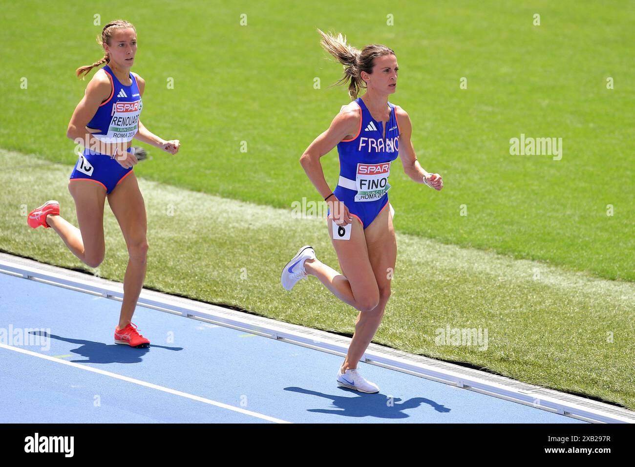 Alice Finot of France in action during the European Athletics ...