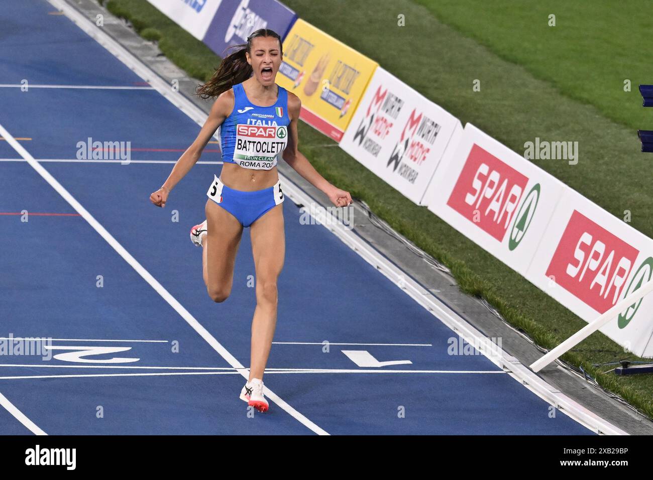 Nadia Battocletti during 5000m Women Final European Athletics Championships 2024 at Olympic ...