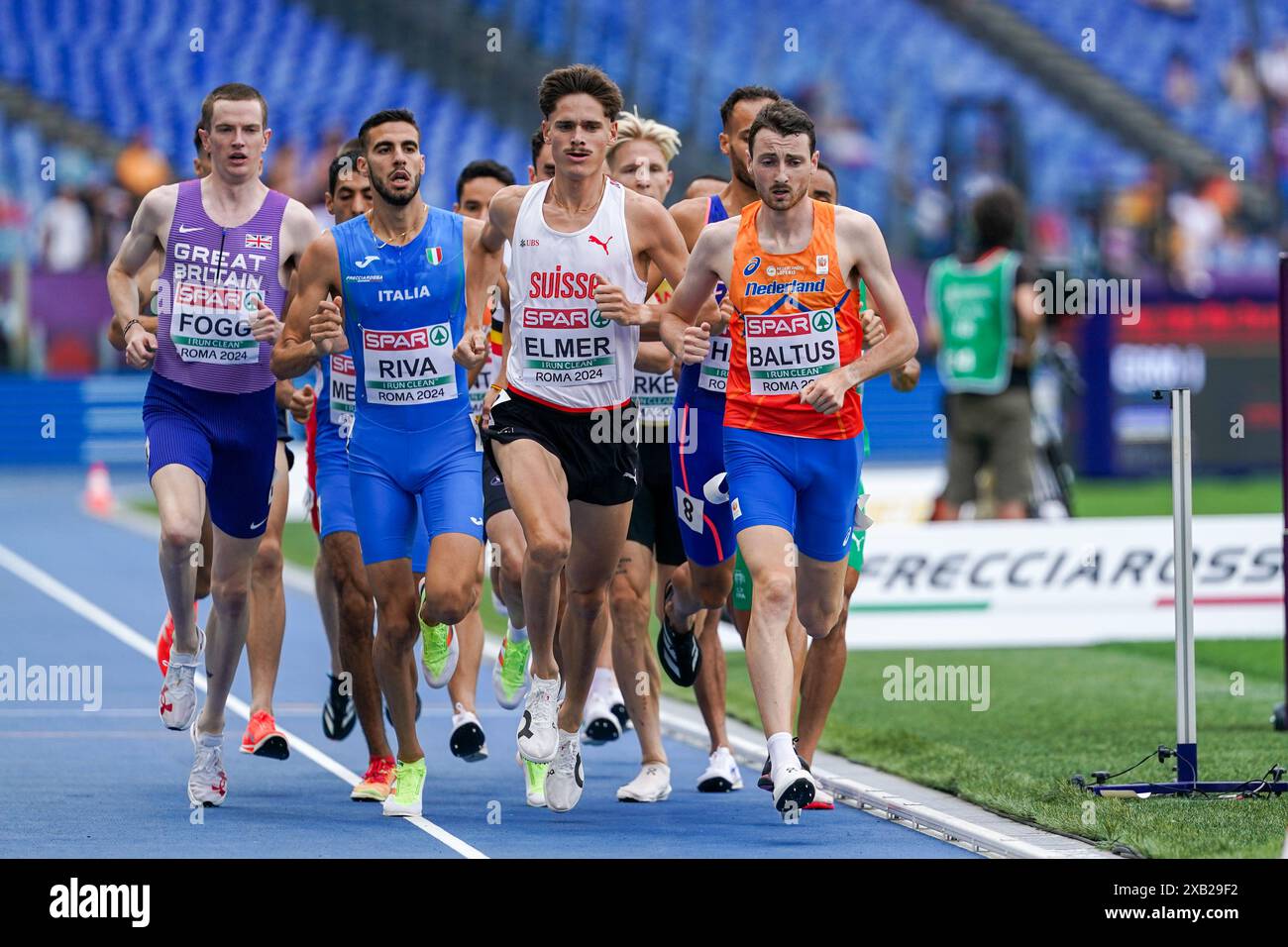 Rome, Italy. 10th June, 2024. ROME, ITALY - JUNE 10: Adam Fogg of Great ...