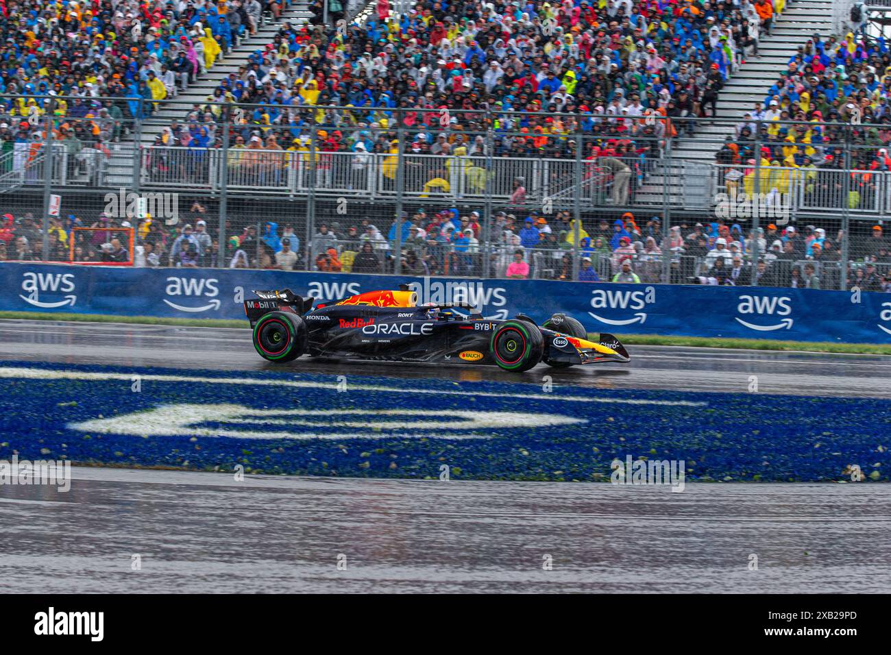 Montreal, Canada. 9 Jun, 2024. Max Verstappen of Netherlands driving ...
