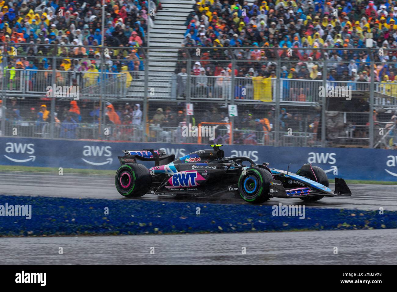 Montreal, Canada. 9 Jun, 2024. Pierre Gasly of France driving the (10 ...