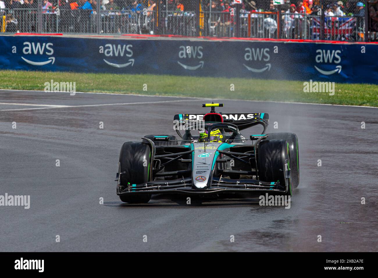 Montreal, Canada. 9 Jun, 2024. Lewis Hamilton of Uk driving the (44 ...