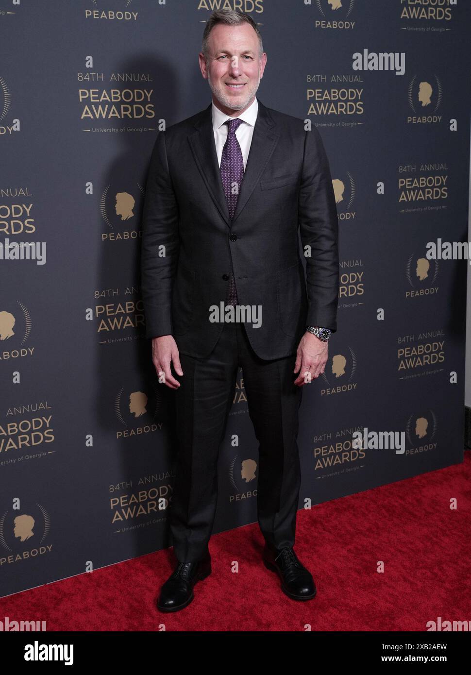 David Kramer arrives at the 84th Annual Peabody Awards held at the ...