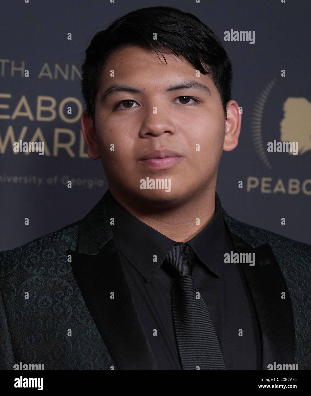 Lane Factor arrives at the 84th Annual Peabody Awards held at the ...