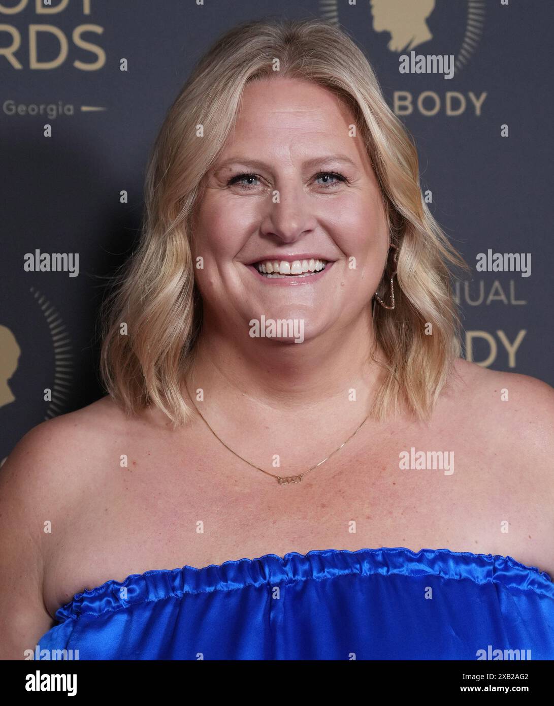 Bridget Everett arrives at the 84th Annual Peabody Awards held at the ...