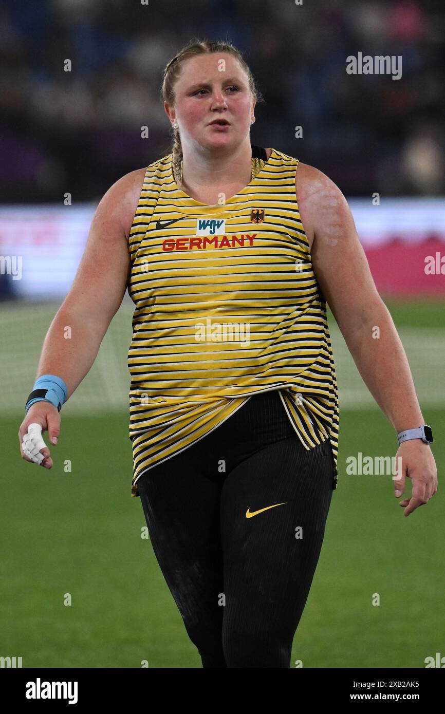 Julia Ritter during Shot Put Women Final European Athletics ...