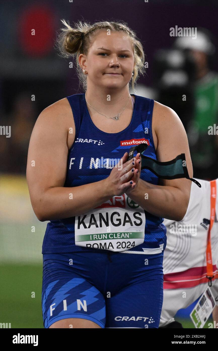 Emilia Kangas during Shot Put Women Final European Athletics ...