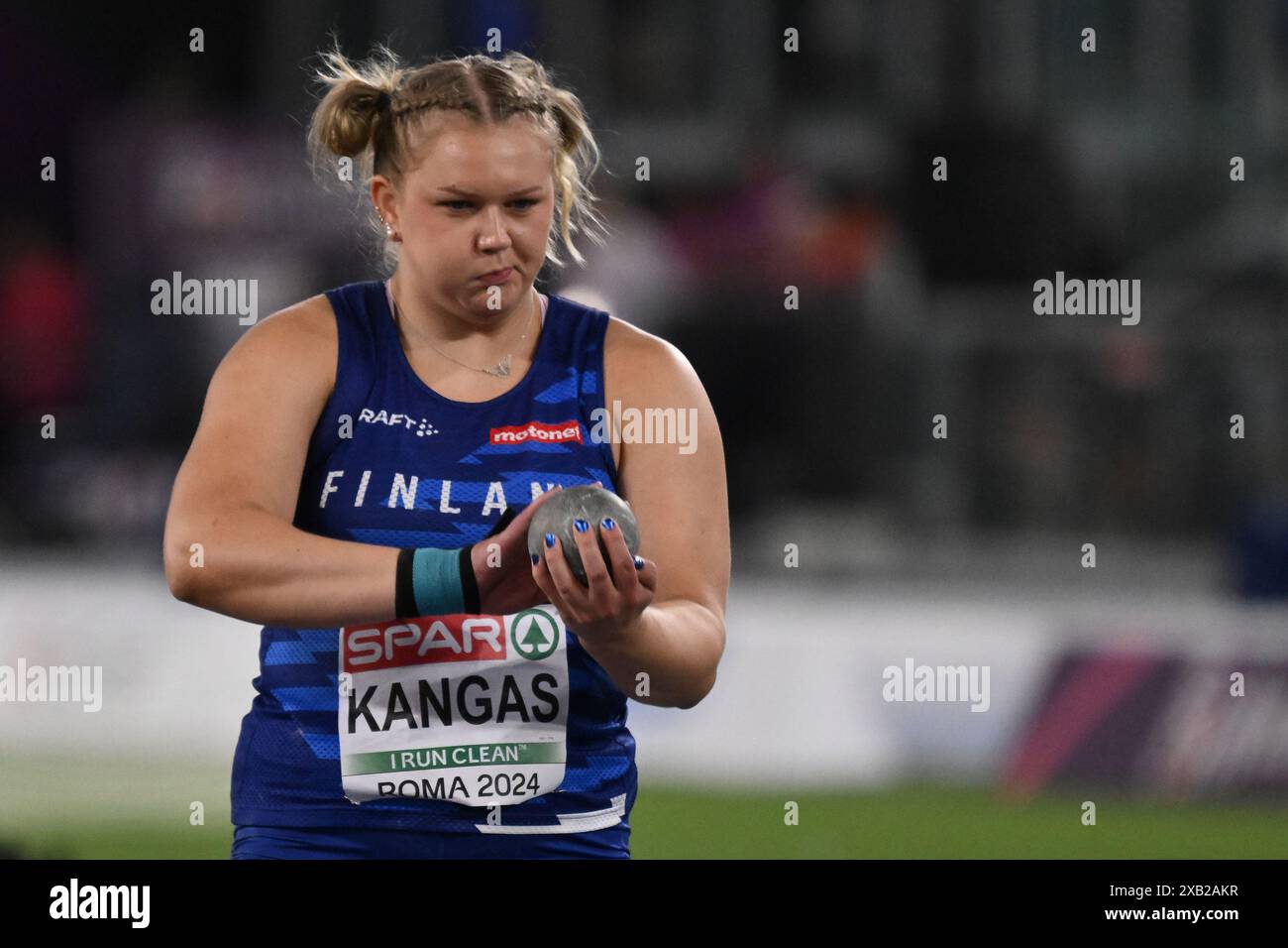 Emilia Kangas during Shot Put Women Final European Athletics ...