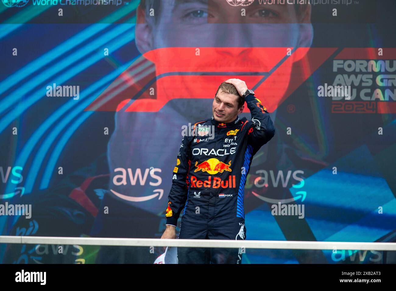 Montreal, Canada. 9 Jun, 2024. Max Verstappen of Netherlands driving ...