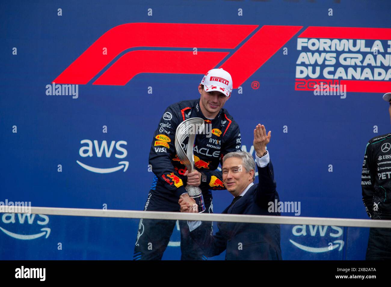 Montreal, Canada. 9 Jun, 2024. Max Verstappen of Netherlands driving ...