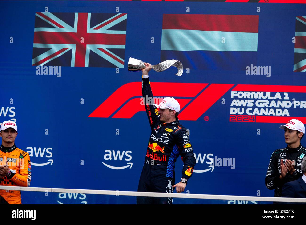 Formula 1 championship trophy hi-res stock photography and images - Alamy
