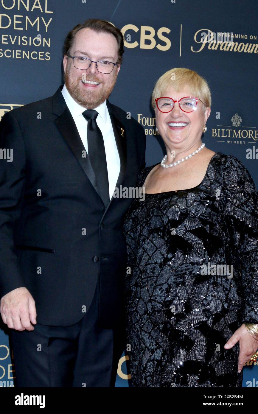 LOS ANGELES - JUN 8: Adam Sharpe, Lidia Bastianich arrives at the 51st ...
