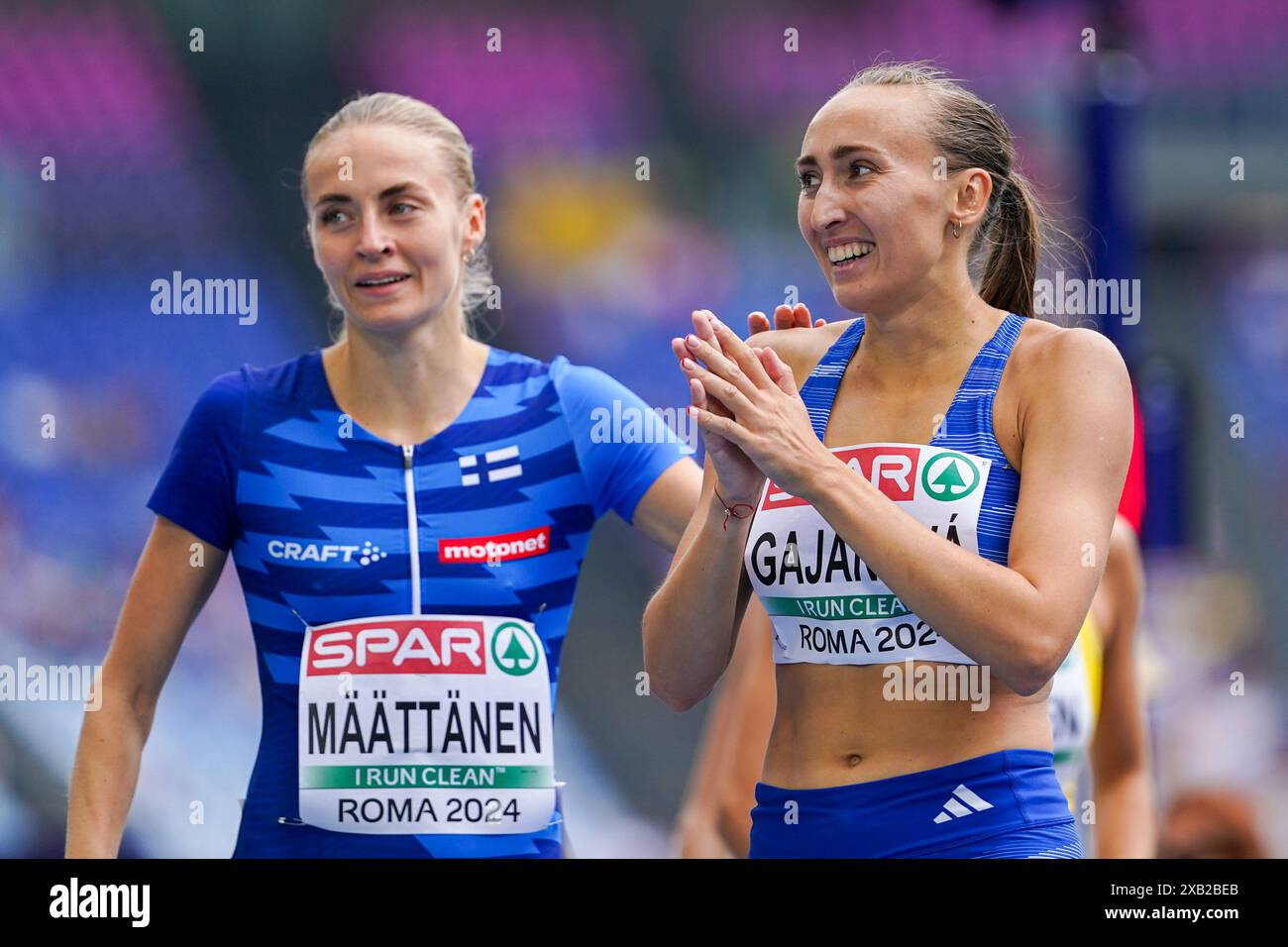 Rome, Italy. 10th June, 2024. ROME, ITALY - JUNE 10: Gabriela Gajanova ...