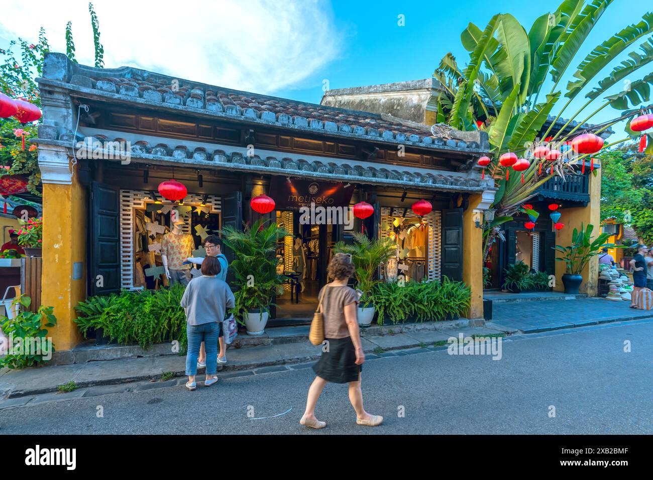 Scenic view of Hoi An ancient town, UNESCO World Heritage Site since ...