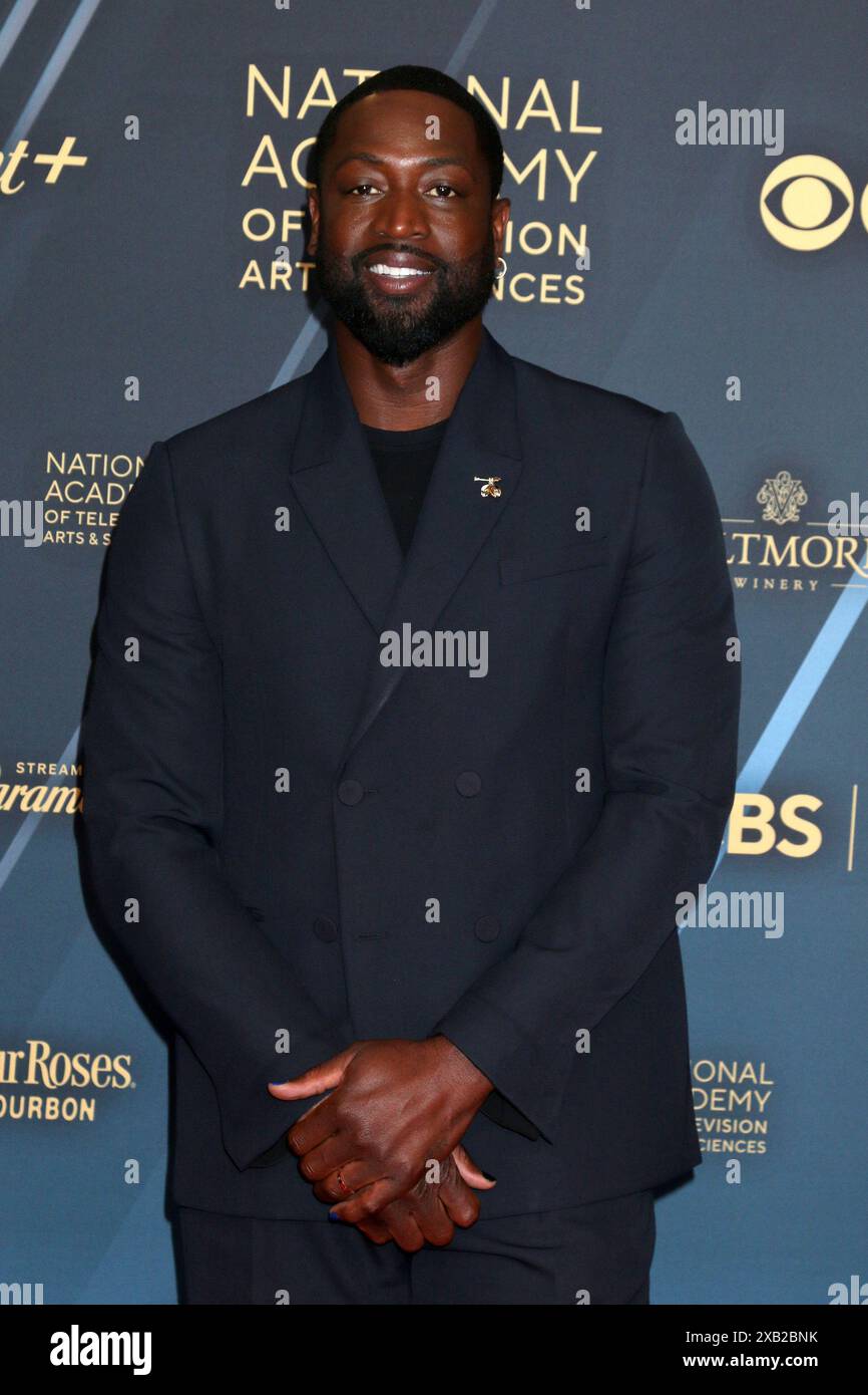 LOS ANGELES - JUN 8: Dwayne Wade arrives at the 51st Annual Daytime ...