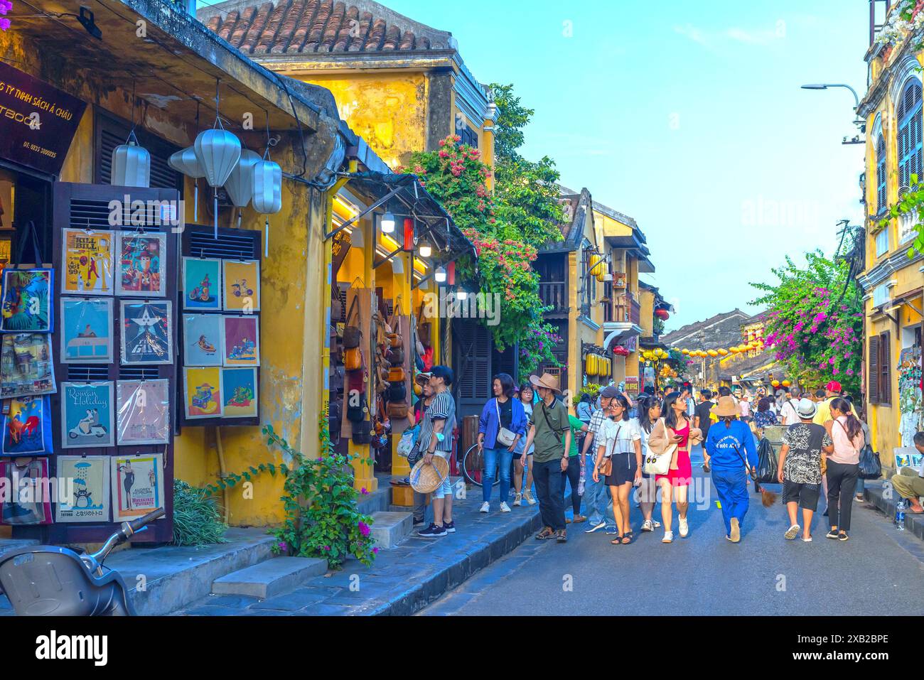 Scenic view of Hoi An ancient town, UNESCO World Heritage Site since ...