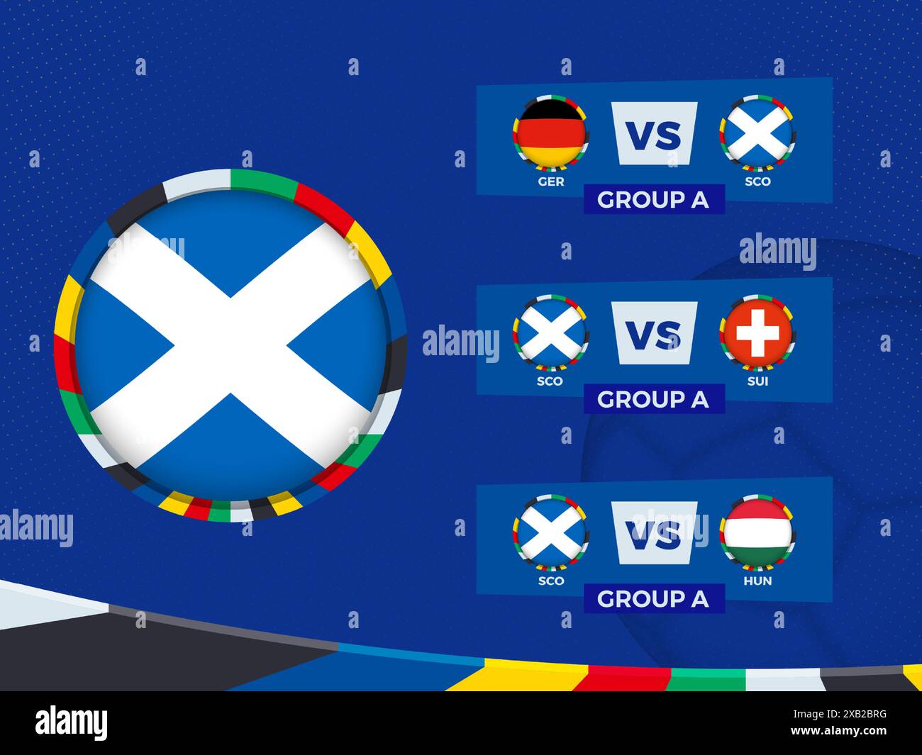 Scottish football team euro 2024 hi-res stock photography and images ...