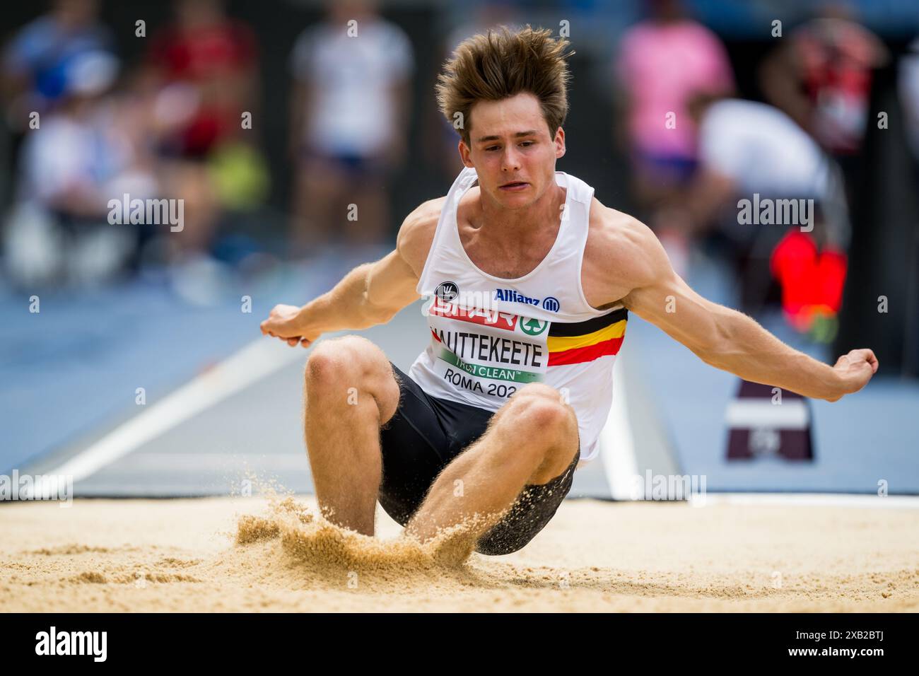 Rome, Italy. 10th June, 2024. Belgian Jente Hauttekeete pictured in ...