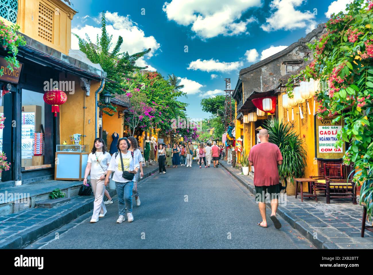 Scenic view of Hoi An ancient town, UNESCO World Heritage Site since ...