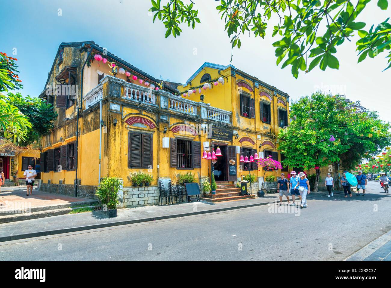 Scenic view of Hoi An ancient town, UNESCO World Heritage Site since ...