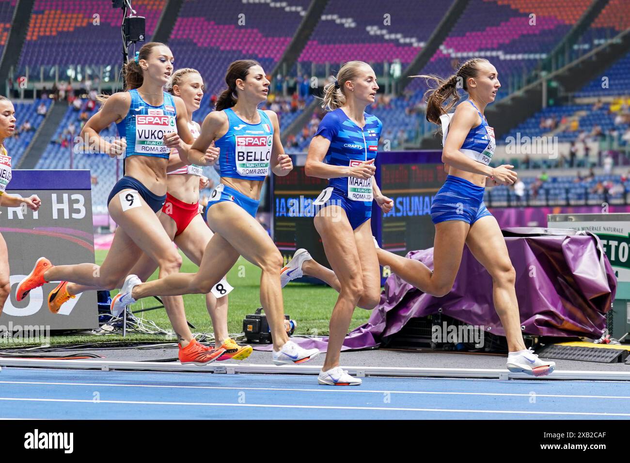 Rome, Italy. 10th June, 2024. ROME, ITALY - JUNE 10: Nina Vukovic of ...