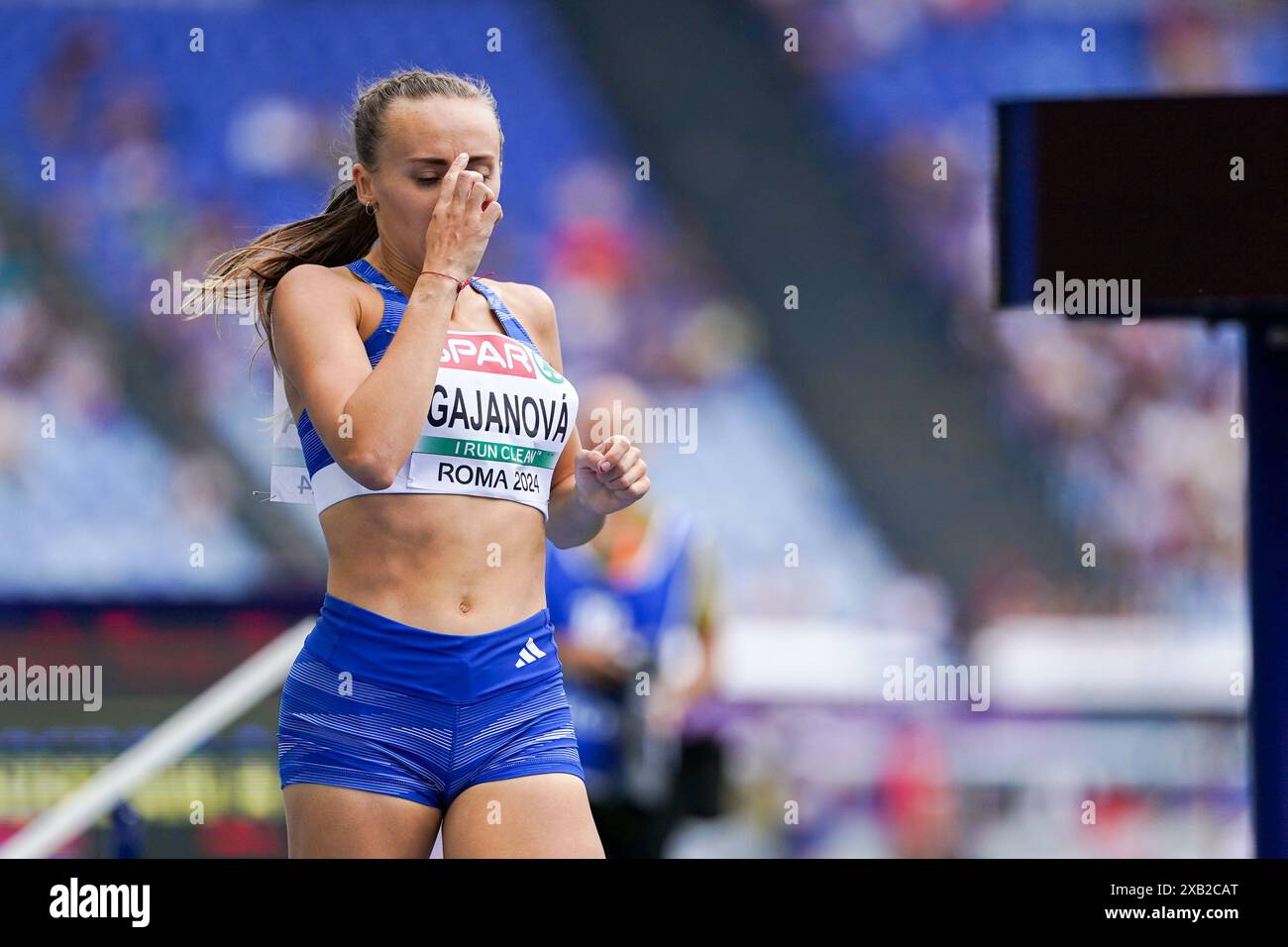 Rome, Italy. 10th June, 2024. ROME, ITALY - JUNE 10: Gabriela Gajanova ...
