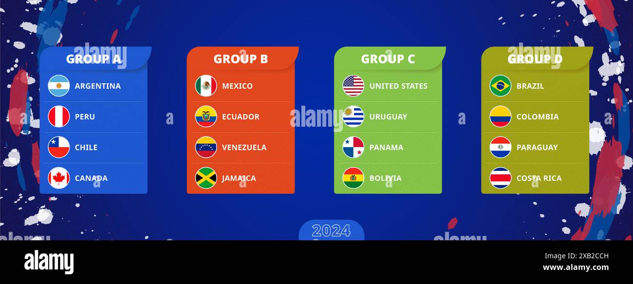 Copa america 2024 Stock Vector Images - Alamy