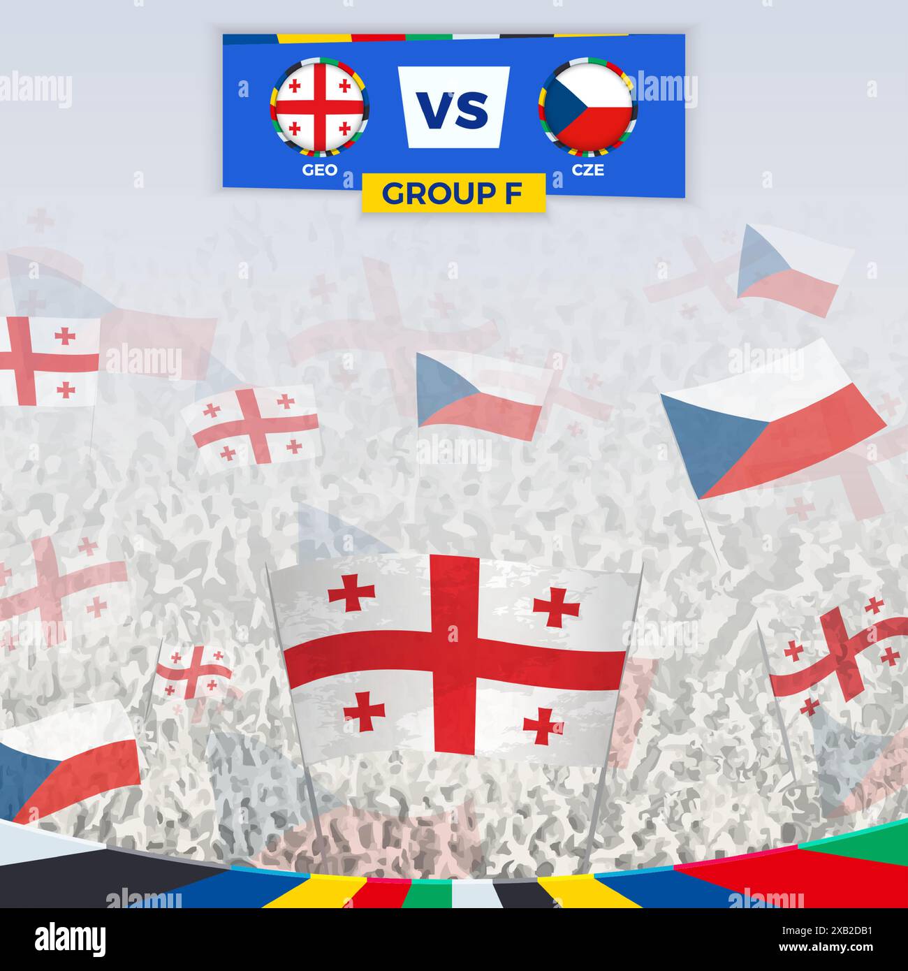 Georgia national team fans euro 2024 hi-res stock photography and ...