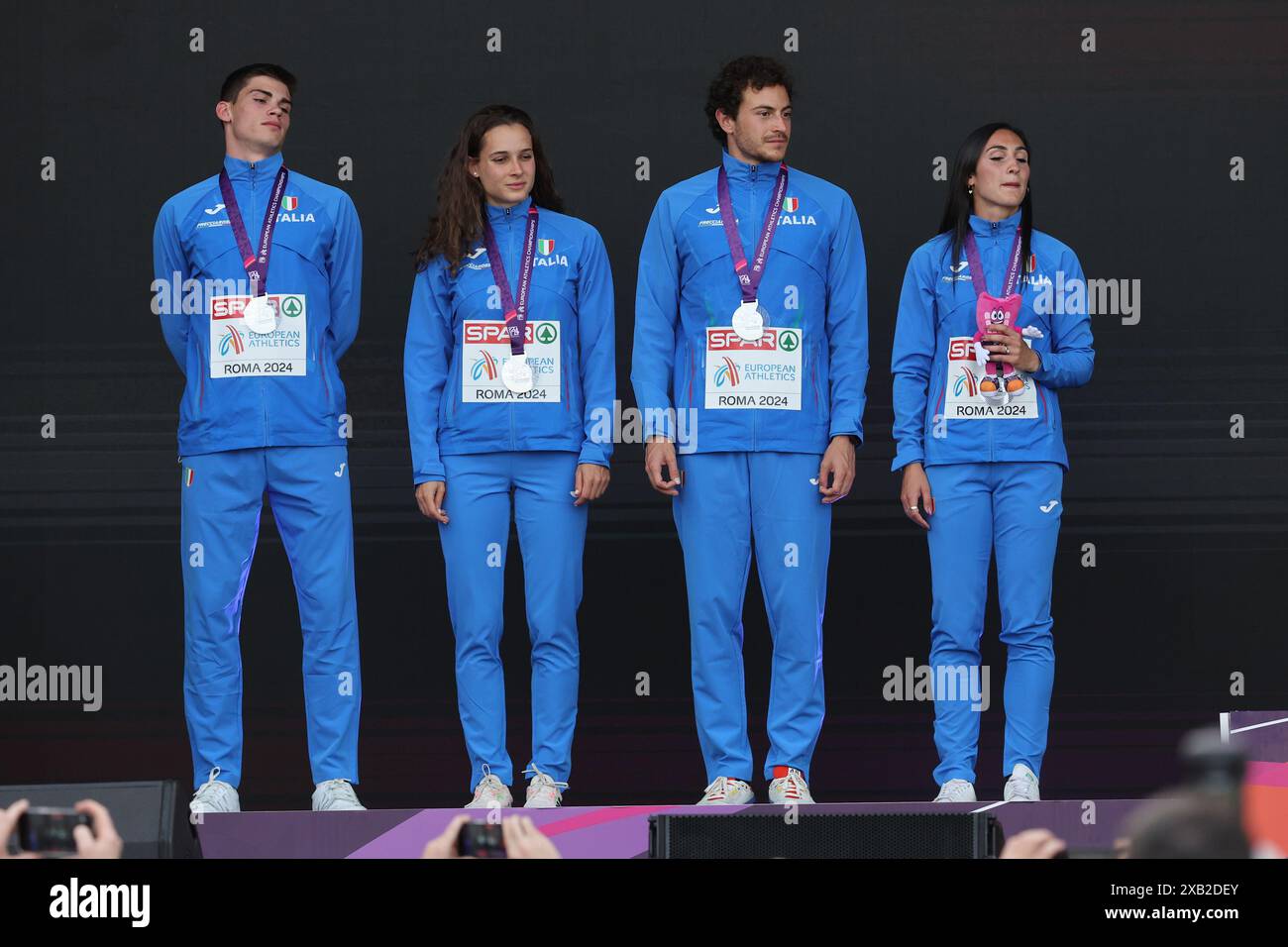 Rome, Italy. 08th June, 2024. Rome, Italy 8.06.2024: Luca SITO, Anna ...