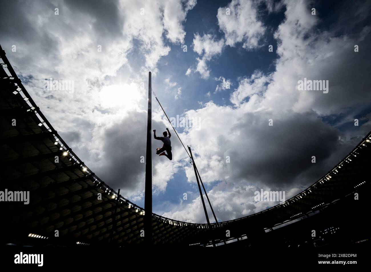 Rome, Italy. 10th June, 2024. Pictures taken in action during the men's ...